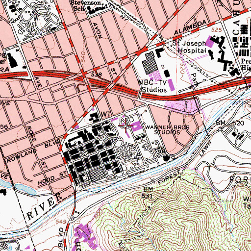 Warner Brothers Studios, CA