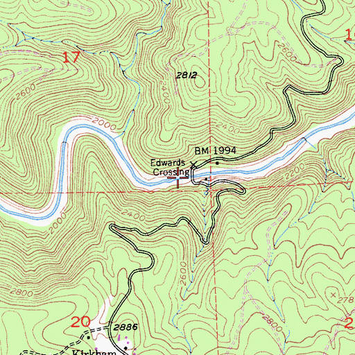 Edwards Crossing, CA