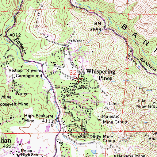Whispering Pines, CA