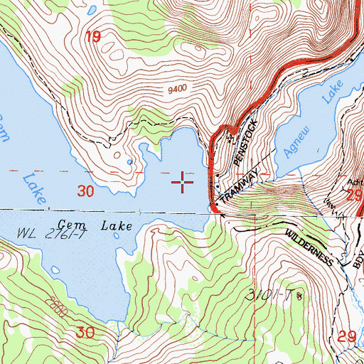 Gem Lake 104-037 Dam, CA