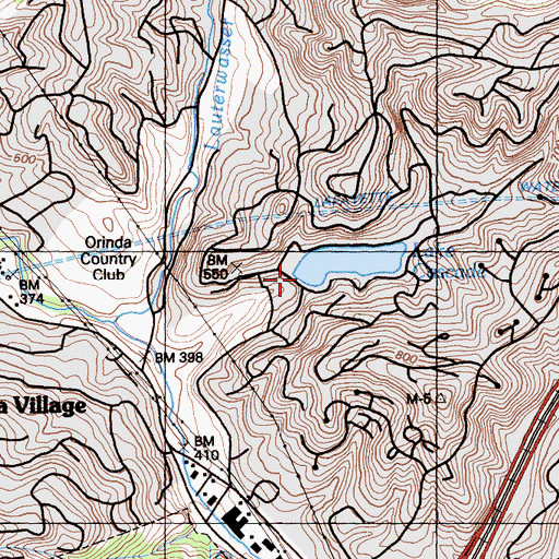 Lake Orinda 587 Dam, CA