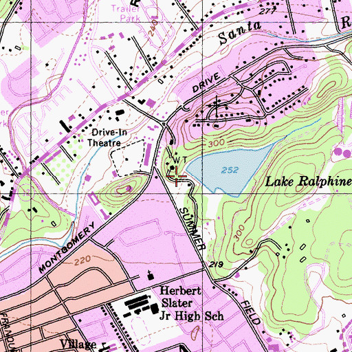 Lake Ralphine 1050 Dam, CA