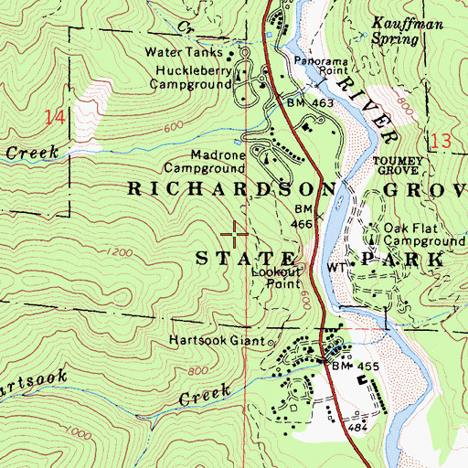 Lookout Point Trail, CA