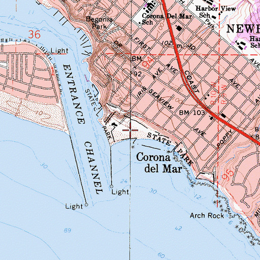 Corona del Mar State Beach, CA