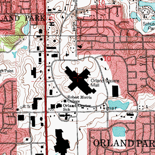 Orland Square Mall Shopping Center, IL