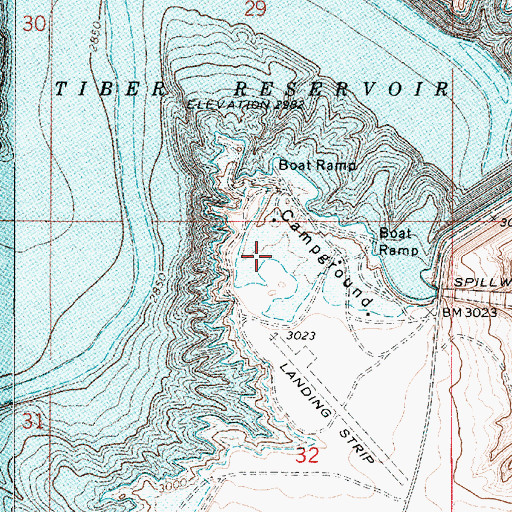 Tiber Marina Campground, MT