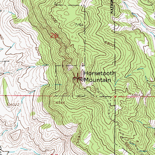 Horsetooth Mountain, CO