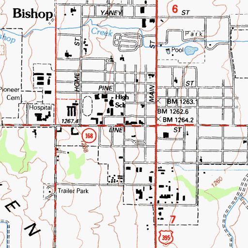 Bishop City Hall, CA