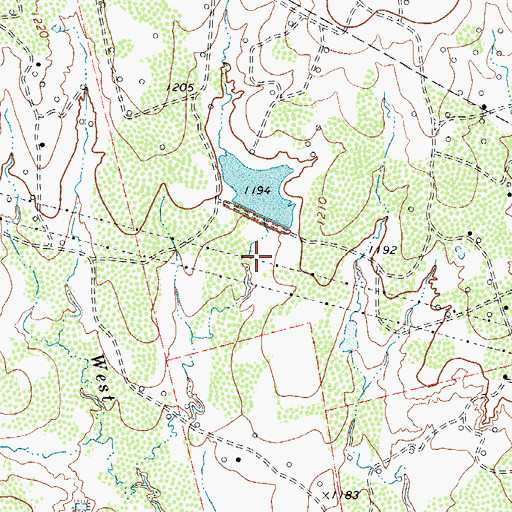 Waggoner Ranch Lake Number 7, TX