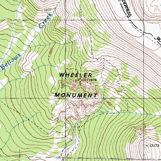 Wheeler Monument, CO