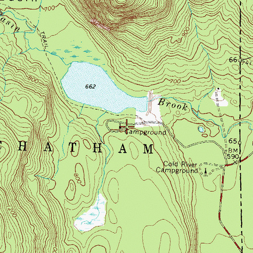 Basin Pond Campground, NH