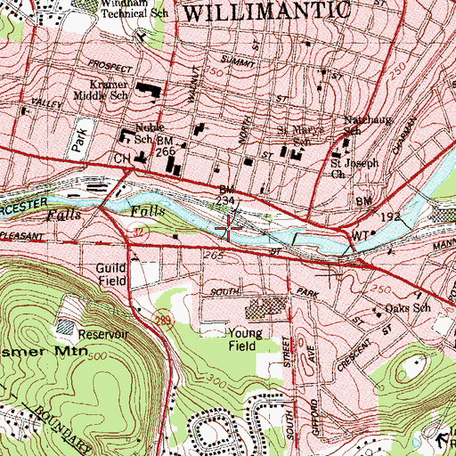 Willimantic Footbridge, CT