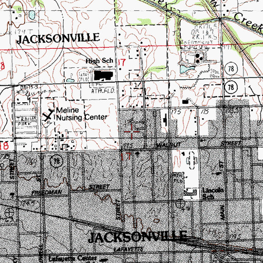 Jacksonville Number 19 Election Precinct (historical), IL