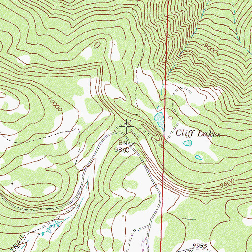 Cliff Lake Trailhead, CO