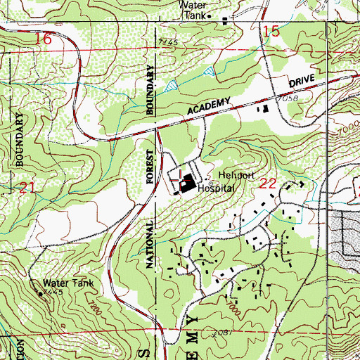 Usafa Campus Map United States Air Force... United States Air Force