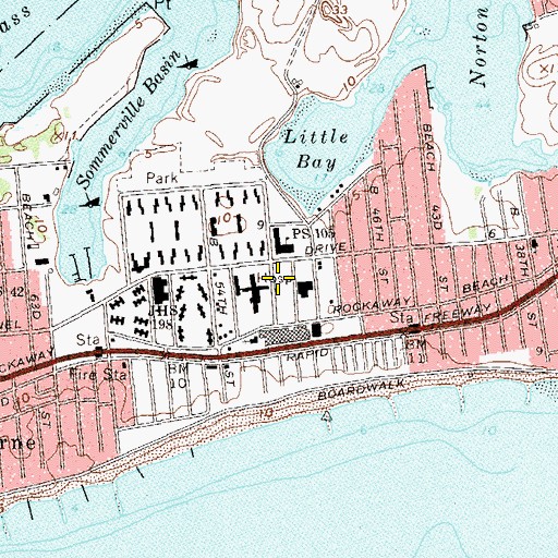 Peninsula Hospital Center (historical), NY
