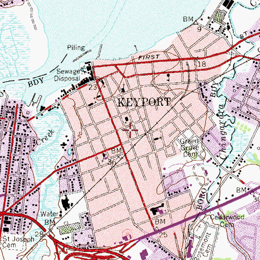 Keyport Grammar School (historical), NJ