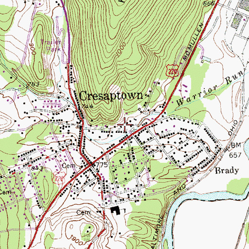 Cresaptown Volunteer Fire Department, MD