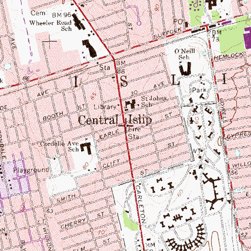 Central Islip Volunteer Fire Station, NY