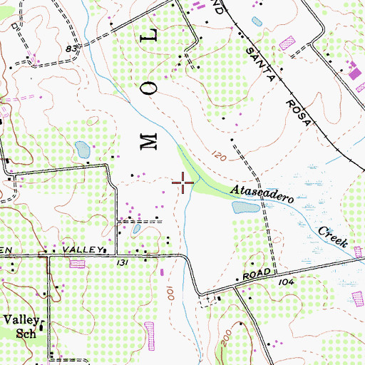 Atascadero Creek, CA