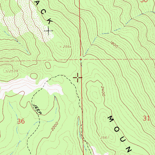 Hogback Mountain, CA