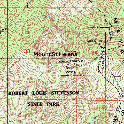 Mount Saint Helena, CA