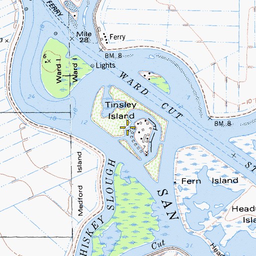 Tinsley Island, CA