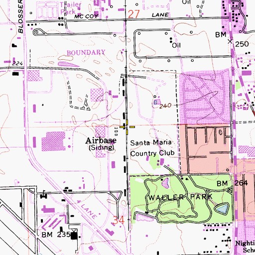 California Afb Map
