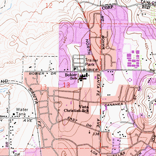 Bobier Elementary School, CA