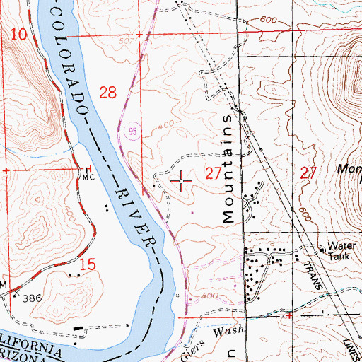 Parker Strip Census Designated Place, AZ