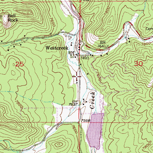 Westcreek Census Designated Place, CO