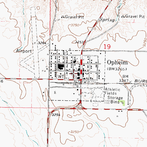 Town of Opheim, MT