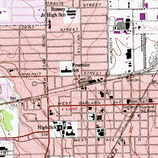 Garland Post Office, TX