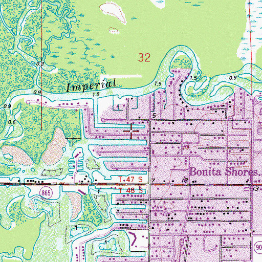 Bonita Bay Florida Map
