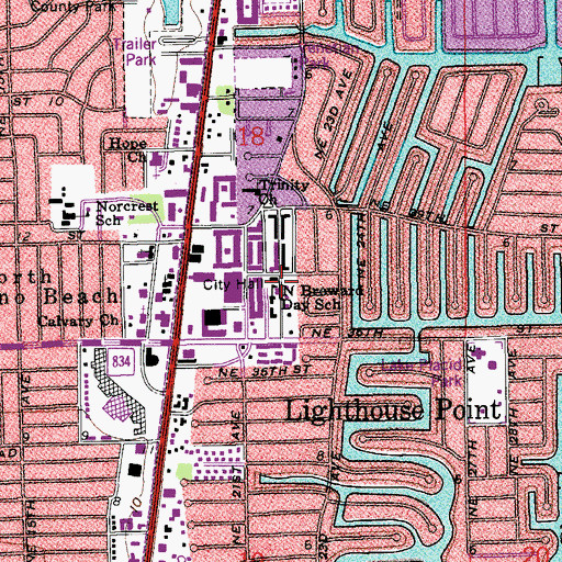 Lighthouse Point Library, FL