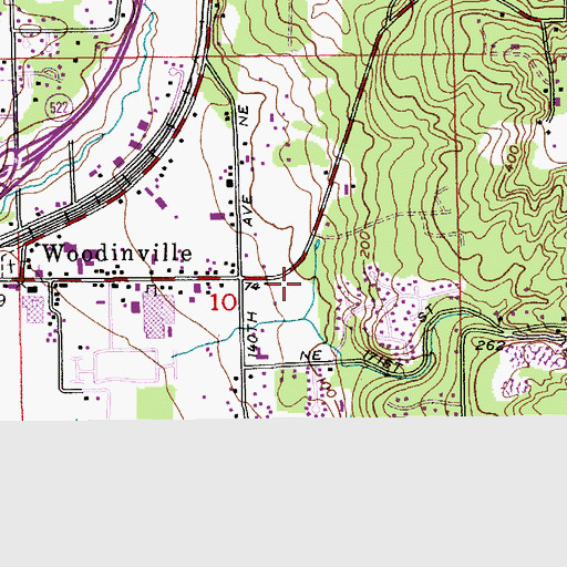 Downtown Woodinville Center Shopping Center, WA