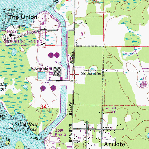 Florida Power Corporation Anclote Steam Plant, FL