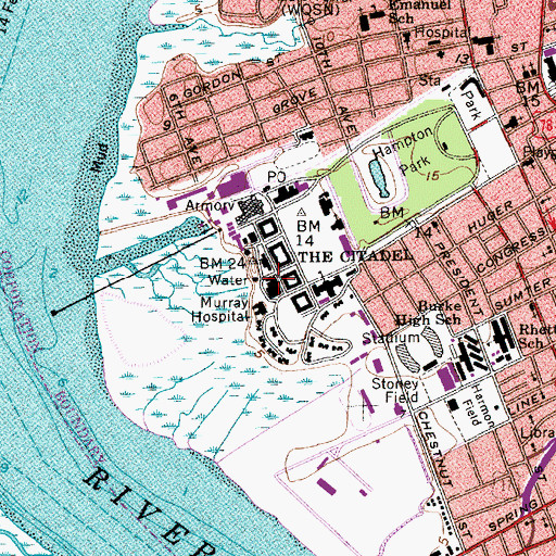 The Citadel Watts Barracks, SC