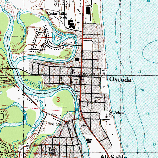 Oscoda Fire Department Station 1 Headquarters, MI