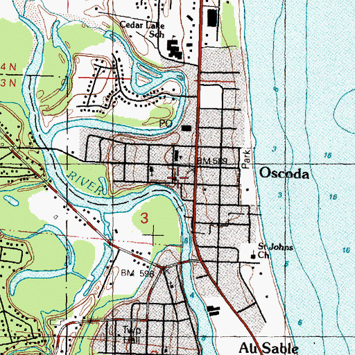Oscoda United Methodist Church, MI