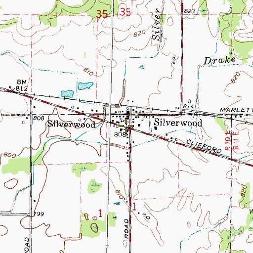 Silverwood Post Office, MI