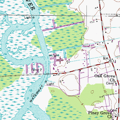 Pungo Ferry Marina, VA