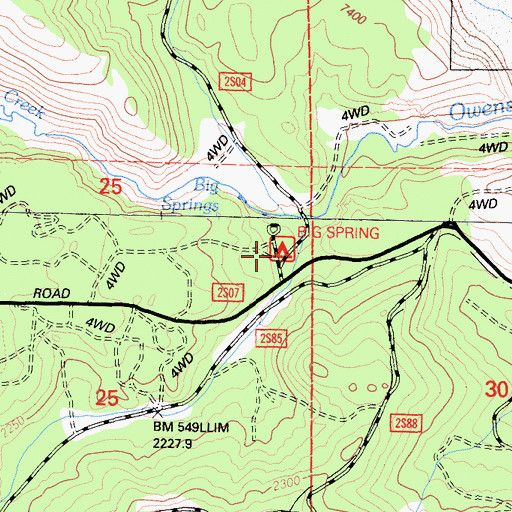 Big Springs Campground, CA
