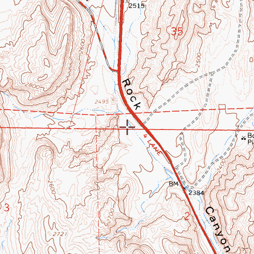 Red Rock State Park Map