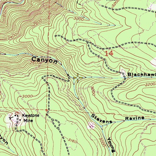 Blackhawk California Map