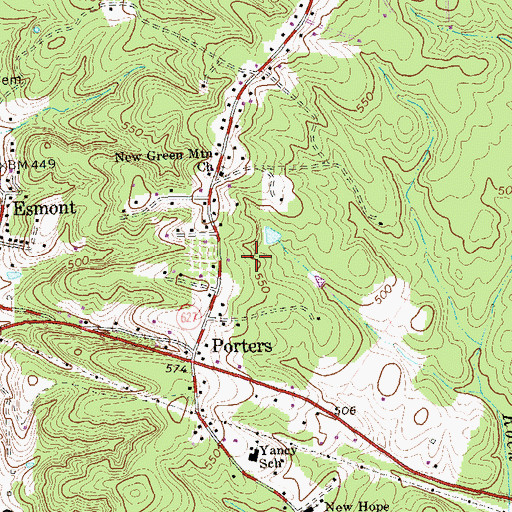 Esmont Census Designated Place, VA