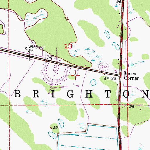 Seminole Reservation Map