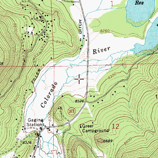 Greer Arizona Map