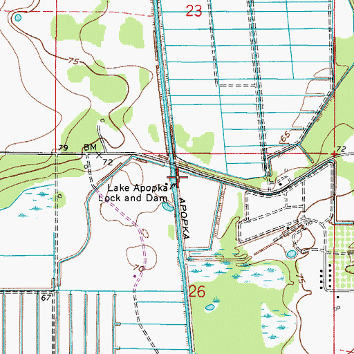 Lake Apopka Lock and Dam, FL