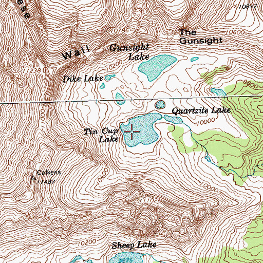 Tin Cup Colorado Map 4X4Explore.com Tincup Pass